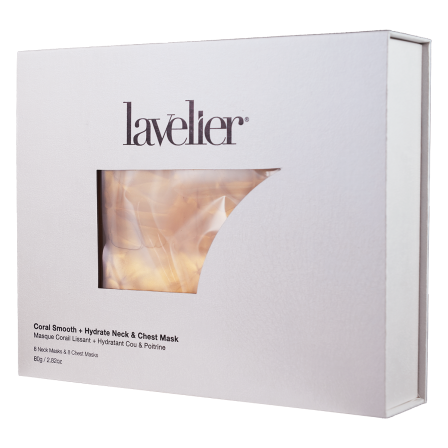 Coral Smooth + Hydrate Neck & Chest Mask - Lavelier